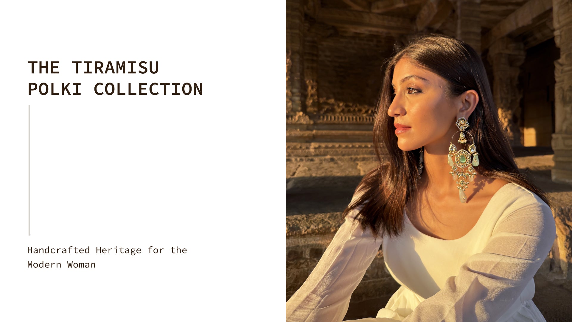 Tiramisu Polki Collection | Handcrafted Polki Jewellery Online India